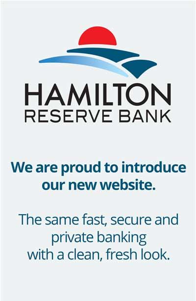 Hamilton Reserve Bank - Fast, Safe and Private Banking